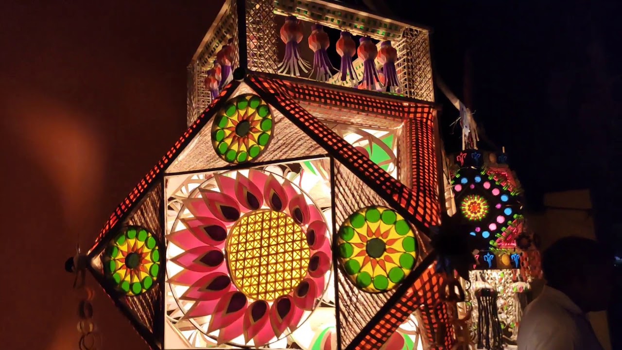 Akash Kandil Competition 2019 at Virnoda - YouTube