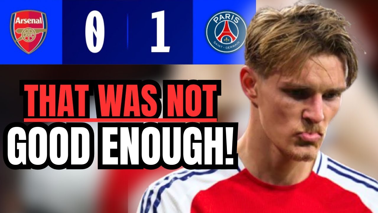 I am disappointed… | Arsenal 0-1 PSG (Match Reaction) - YouTube