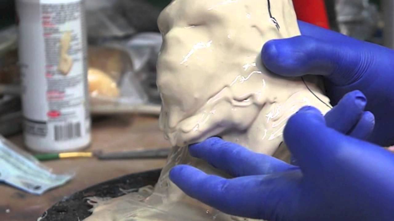 costomizing a resin bust into silicon part 1 - YouTube
