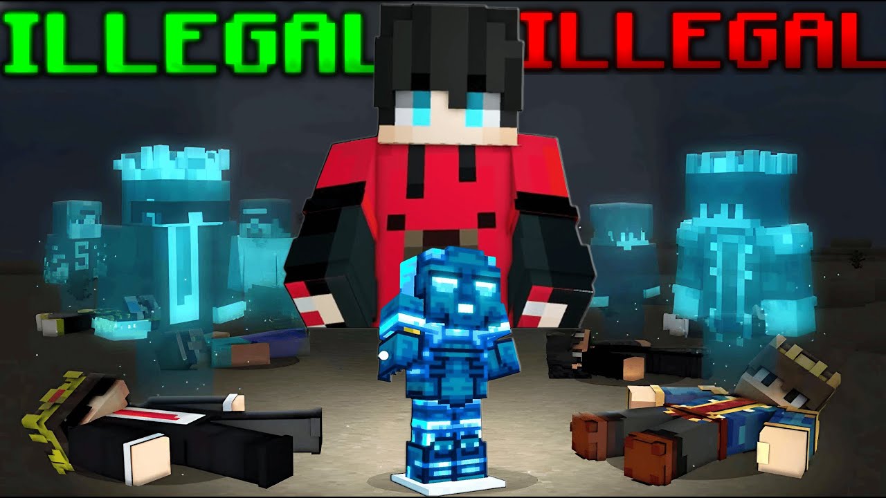 Why I ABUSED The ILLEGAL Armour in Minecraft SMP and Got Away With It ...