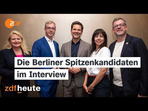 Wahl in Berlin: Was die Parteien für die Hauptstadt planen | ZDF-Morgenmagazin