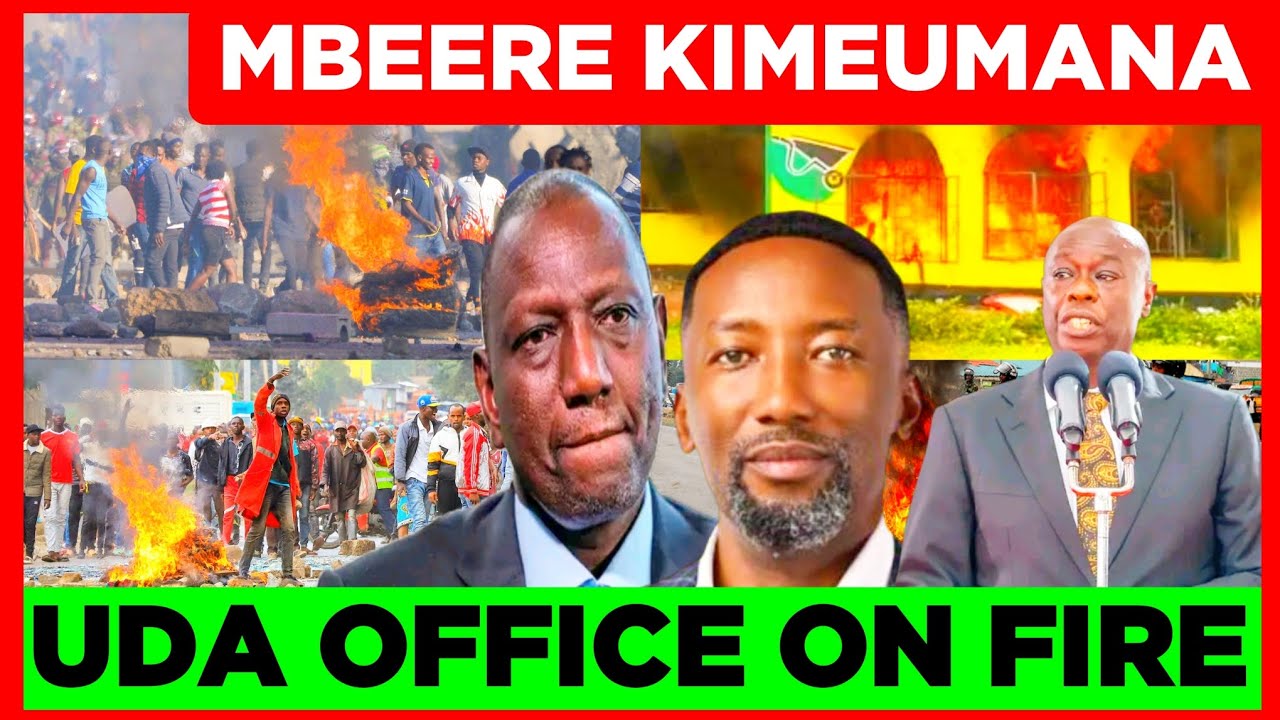 Kumewaka tena! UDA offices in Mbeere North Set on Fire after UDA STOLE ...