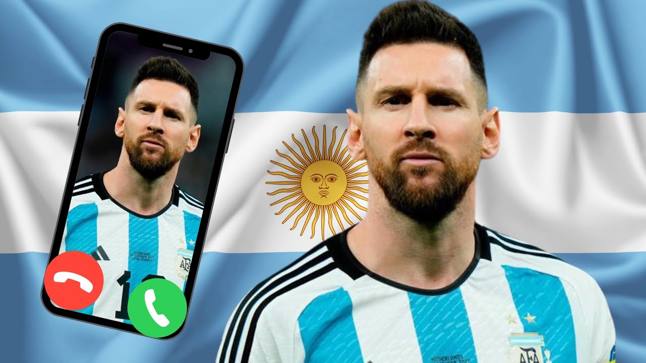 📞☎️ LLAMADA DE LIONEL MESSI DE ARGENTINA TU JUGADOR FAVORITO - YouTube