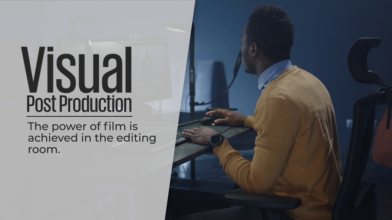 Visual Post-Production - YouTube