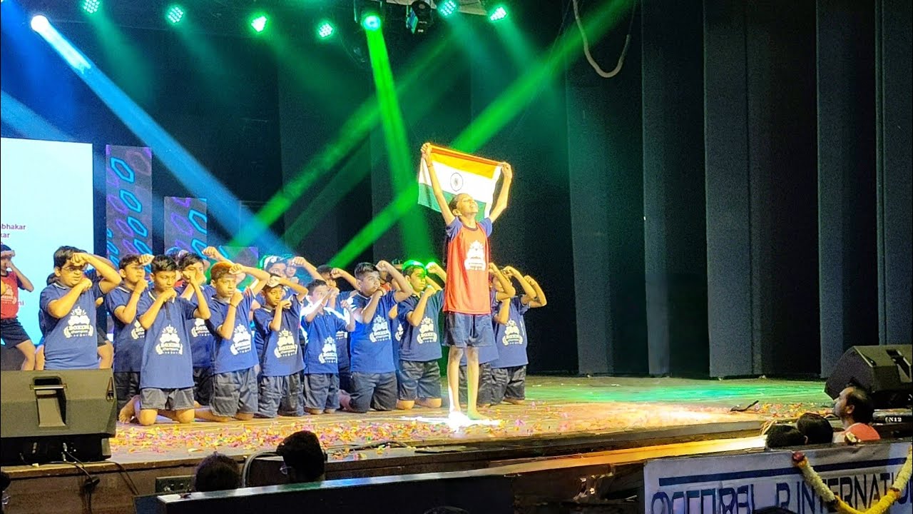Aditi as Mary Kom! | PIS Chinchwad Annual Day 2024 - YouTube