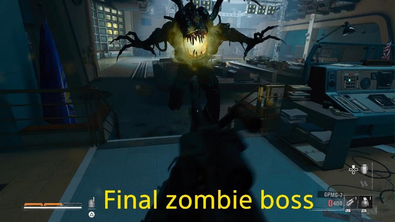 Call of Duty BO6 final zombie boss - YouTube