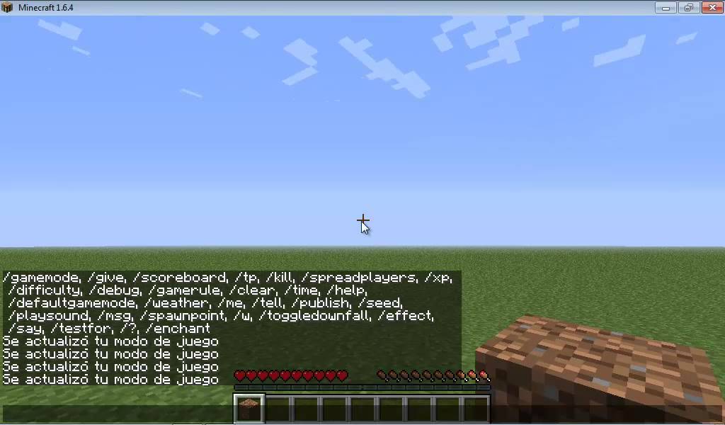comandos basicos del minecraft todas las verciones - YouTube