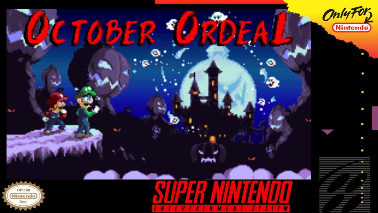 October Ordeal - Hack of Super Mario World [SNES] Demo - YouTube