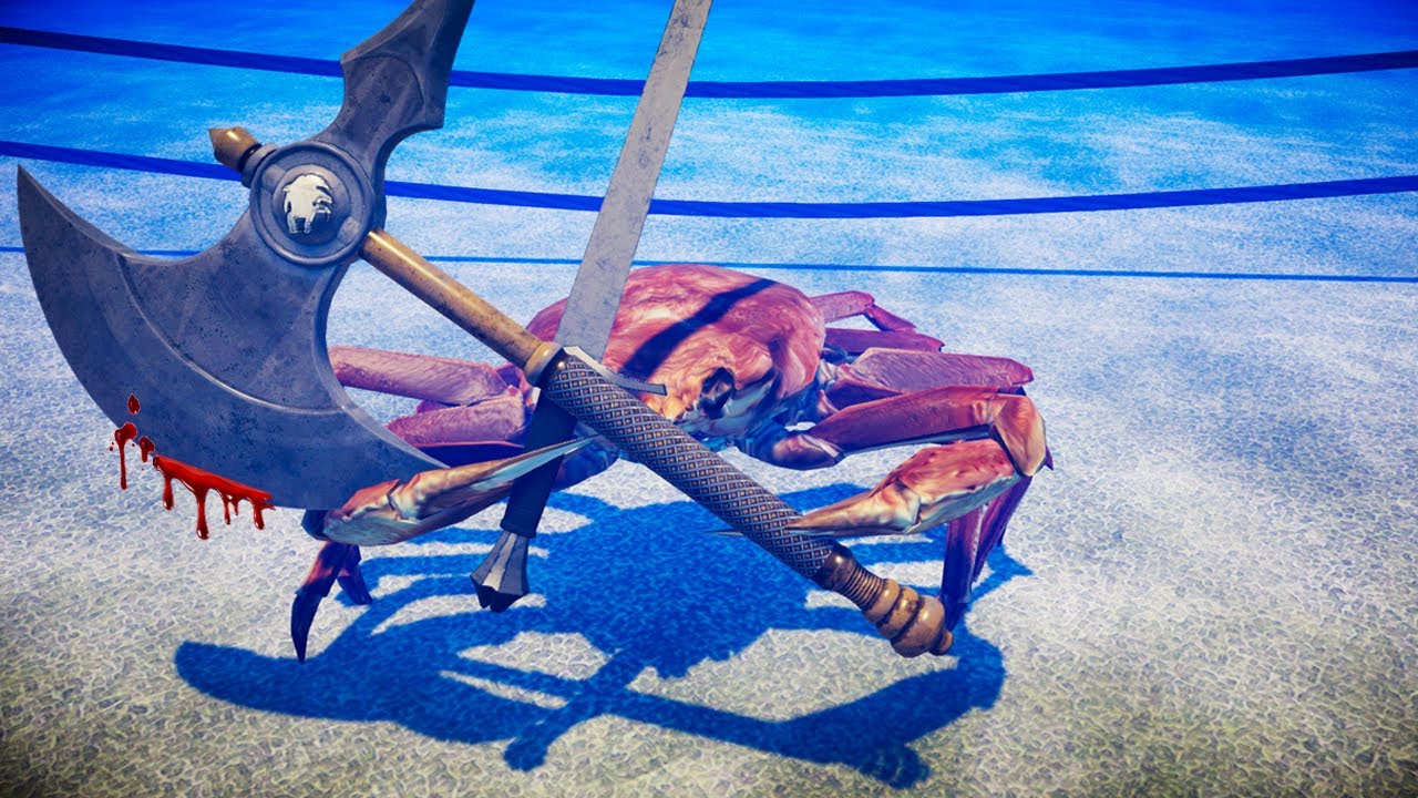 Fight Crab is the most disturbing game you'll ever see - YouTube