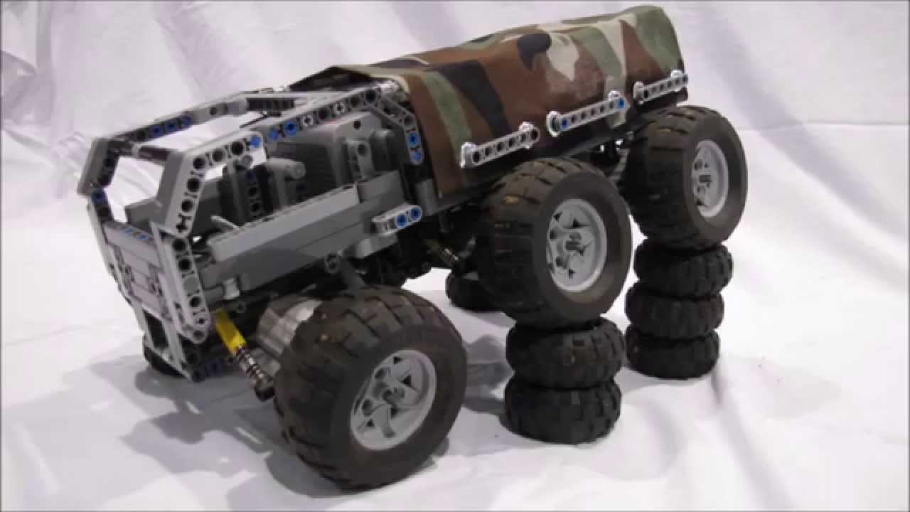 Lego 6x6 Monster Truck - YouTube