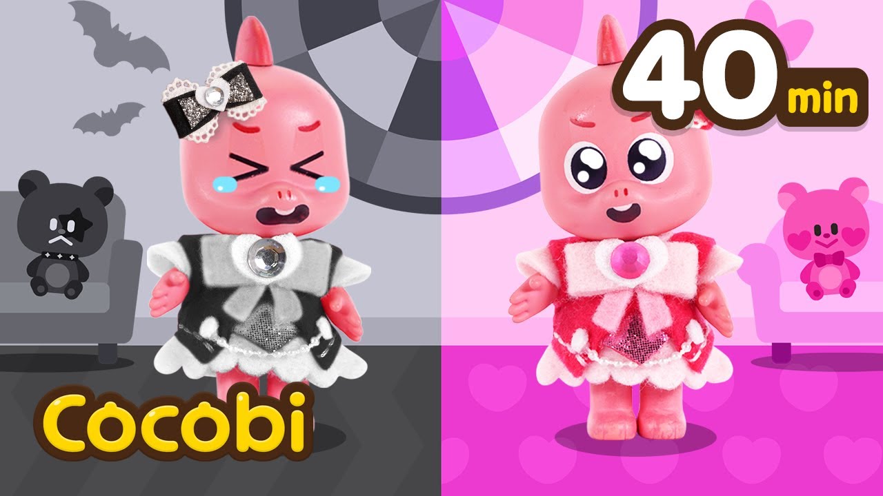 Mix - Pink Vs. Black Challange Song and More!🌈Color Songs for Kids ...