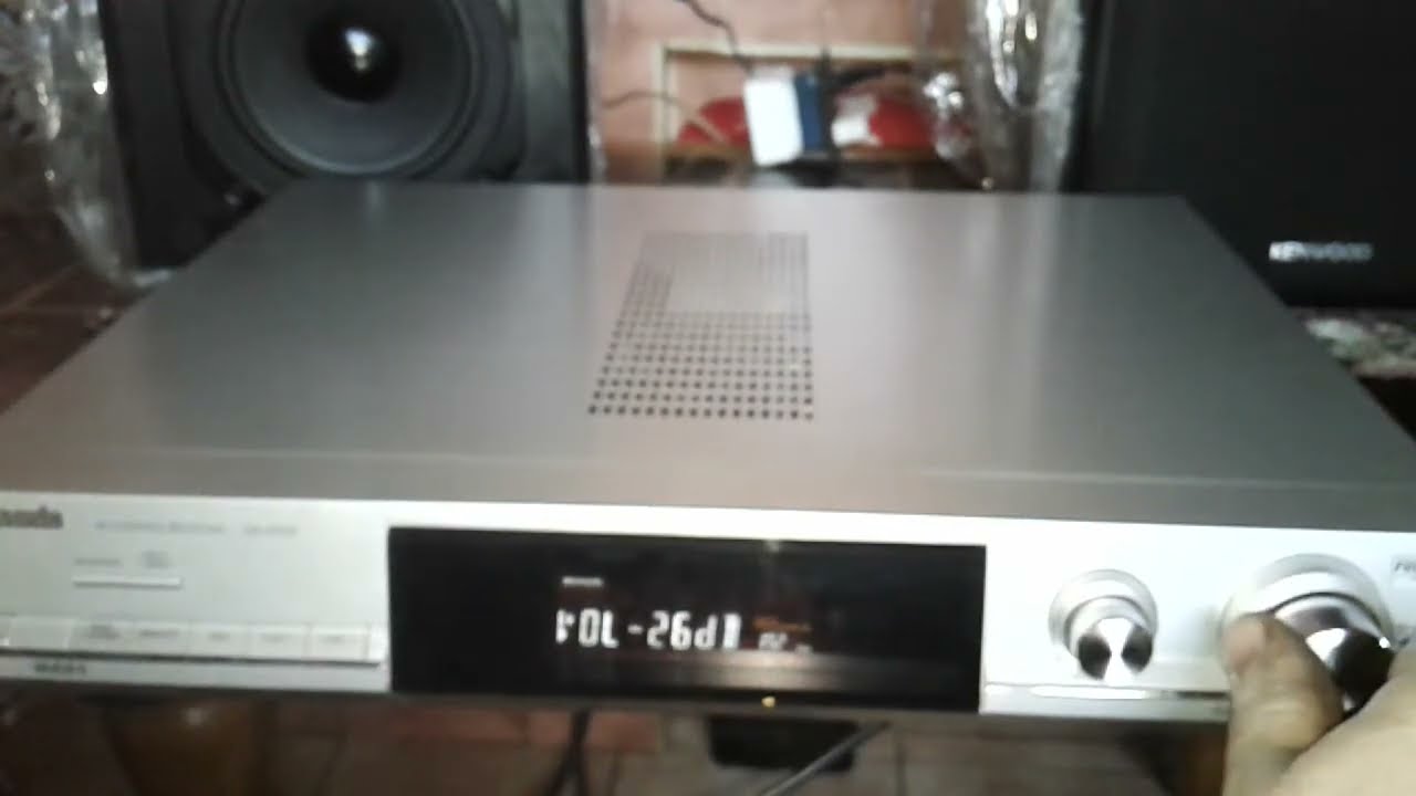 Обзор усилителя ресивера Panasonic SA=XR30 - YouTube