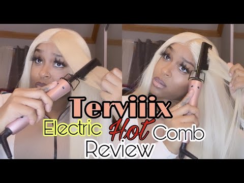 Terviiix Electric Hot Comb Review | Amazon Hot Comb | Honest Review ...