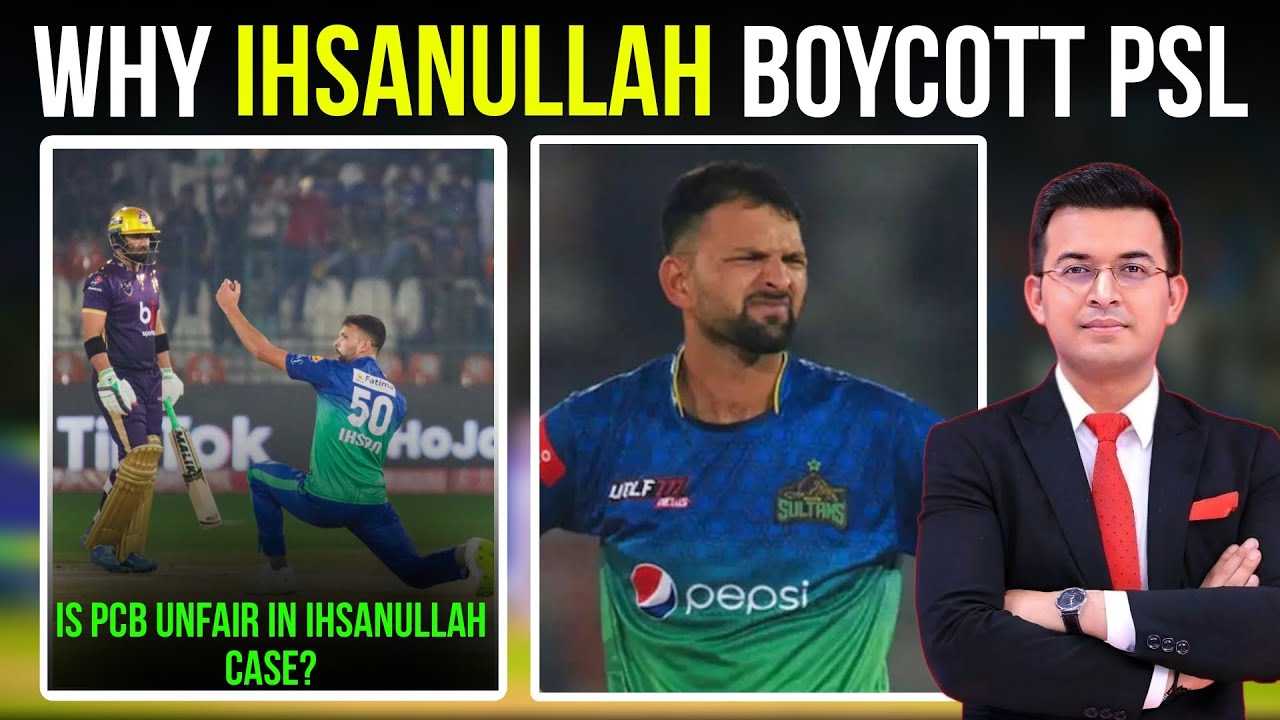 Why IHSANULLAH BOYCOTT PSL | IHSANULLAH unsold player in PSL - YouTube