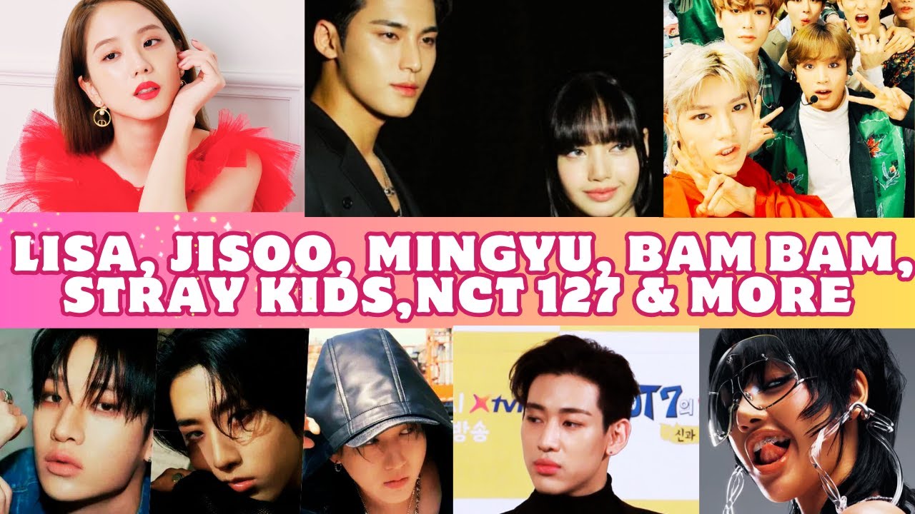 KPOP NEWS 📰 LISA, JISOO, MINGYU, BAM BAM, STRAY KIDS, NCT 127 & MORE ...