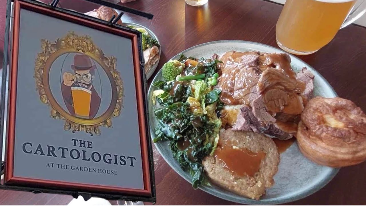 Sunday lunch food review at the cartologist #food #foodie #sundaylunch ...