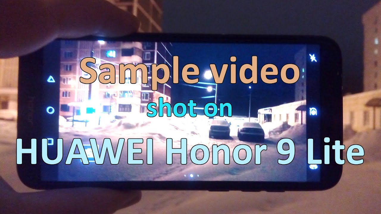 Huawei Honor 9 Lite Sample Video Shooting in Low-Light Conditions
