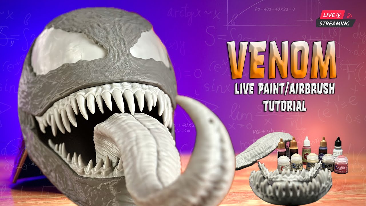 Venom Paint MASTERCLASS! Learn Expert Techniques! - YouTube