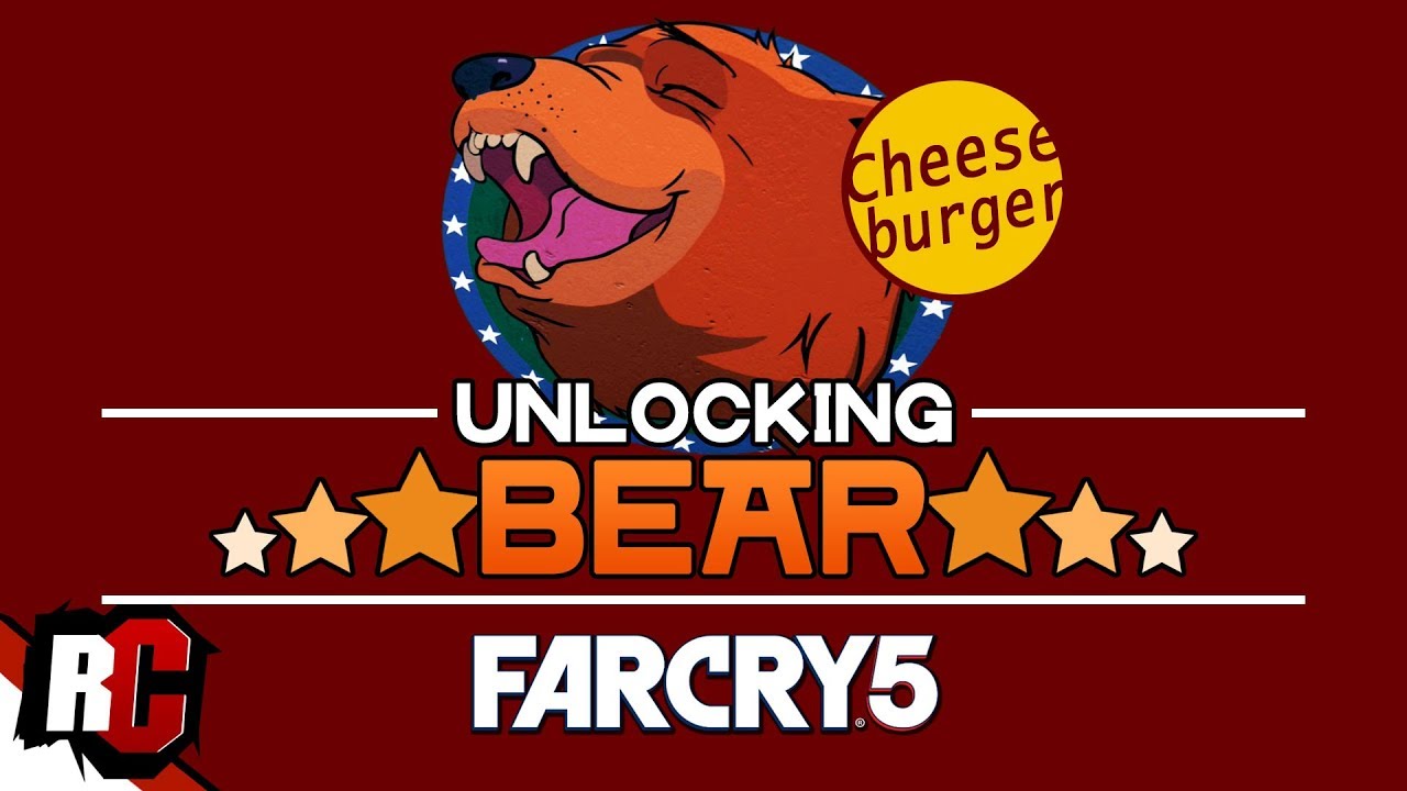 How to Unlock BEAR "Cheeseburger" in Far Cry 5 (Fangs for Hire ...