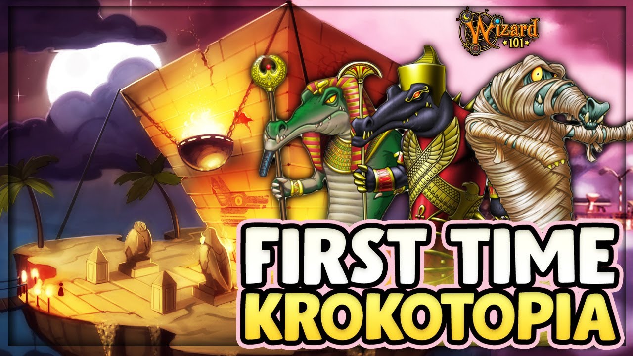 Wizard101: First Time KROKOTOPIA! Lets Play Ep 5 - YouTube