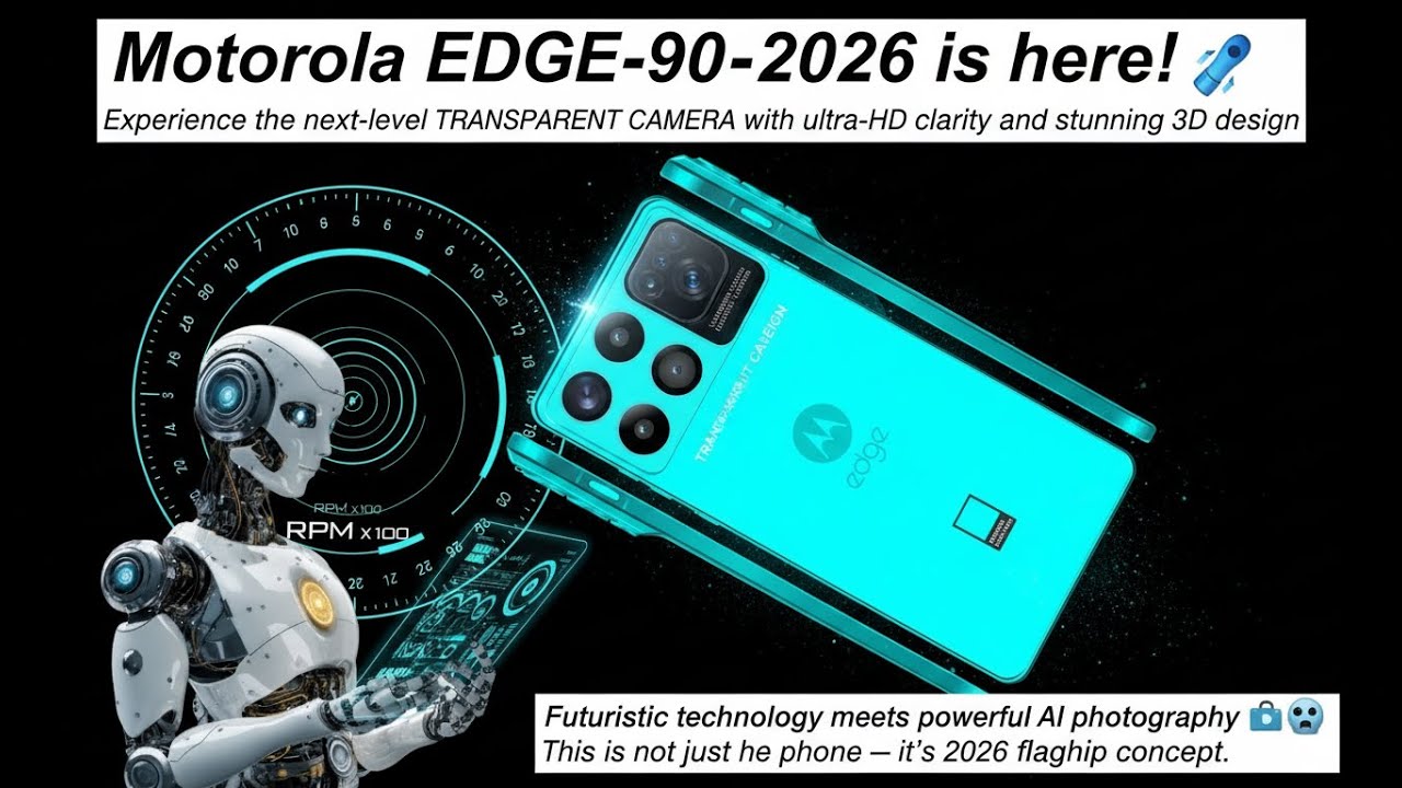 Motorola Edge 90 (2026) 🔥 FIRST LOOK | Features, Specs & Price Leaks ...