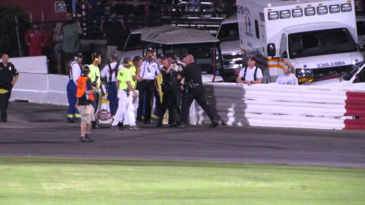 Bryant Robertson goes after Derek Stoltz and is tackled at Bowman Gray ...