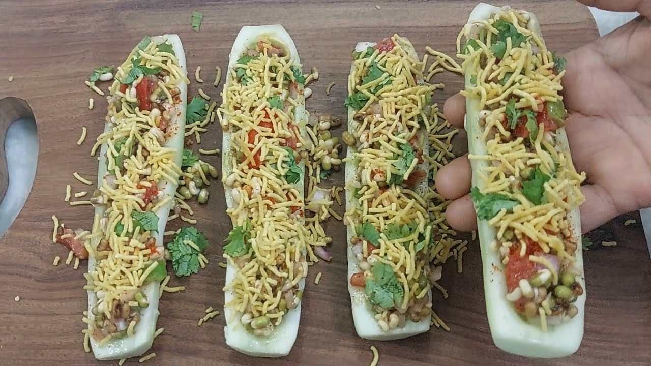 Protein Rich Cucumber Boat | Non-Fire Cooking | Weightloss Recipe ...