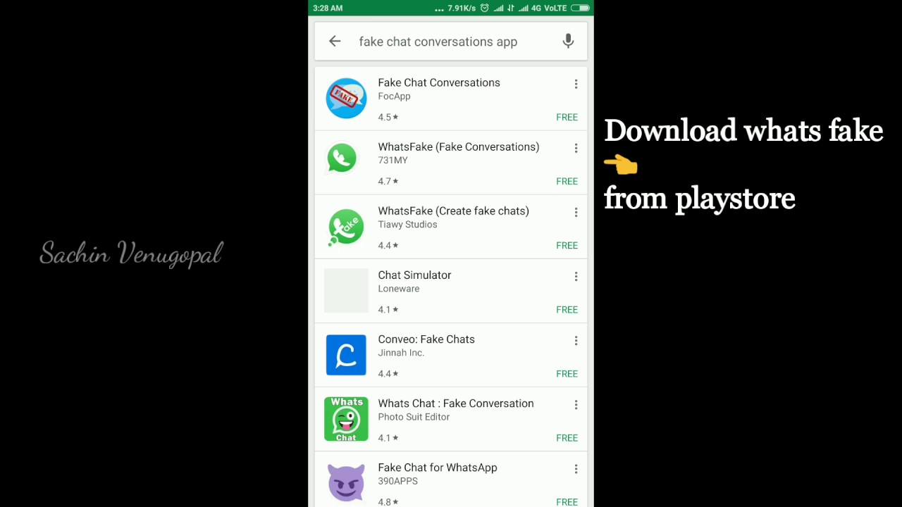 How to create fake whatsapp chat for Fun ? - YouTube