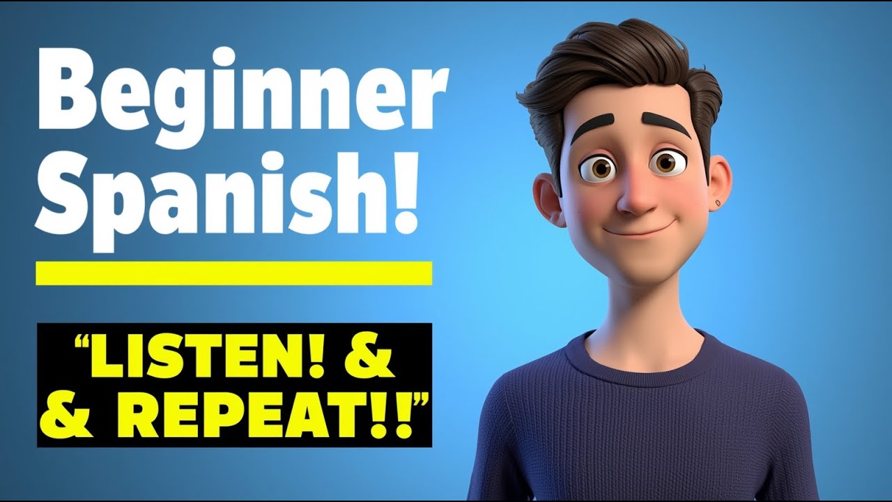 A1 Spanish Listening Practice: 300 Beginner Sentences Repeated Twice ...