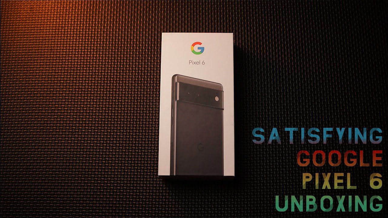 Unboxing the Google Pixel 6 | Stormy Black Fresh Out The Box - YouTube