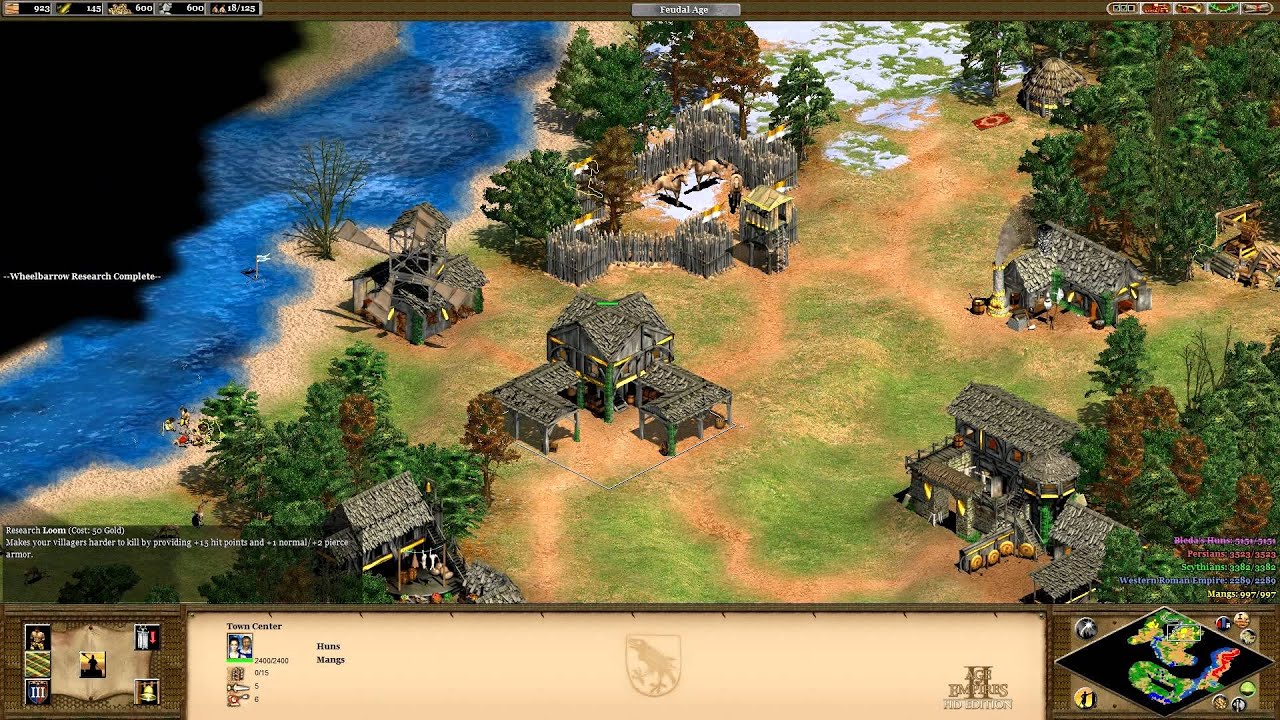 Part 1: Let's Play Age of Empires 2 Campaign, The Huns - "Atilla the ...