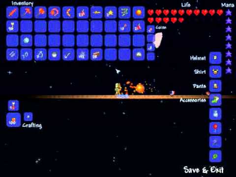 Terraria - How to make a Star Cannon - YouTube