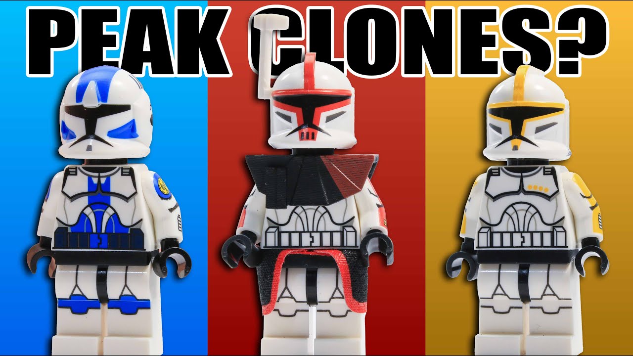 LEGO CLONE WARS IN 2025? Redmill Customs CLONE TROOPERS Wave 12 Review ...