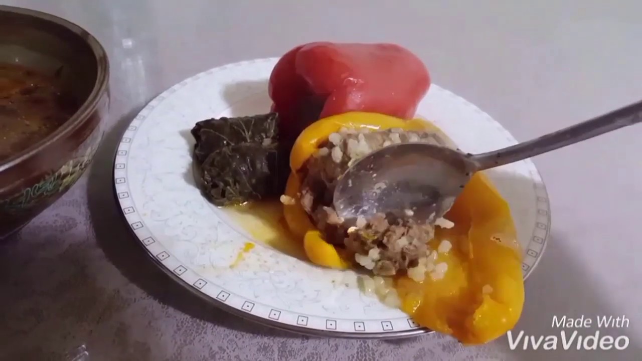 우즈베키스탄 음식 'dolma'(узбекская долма: uzbek dish dolma) #Uzbekistan # ...
