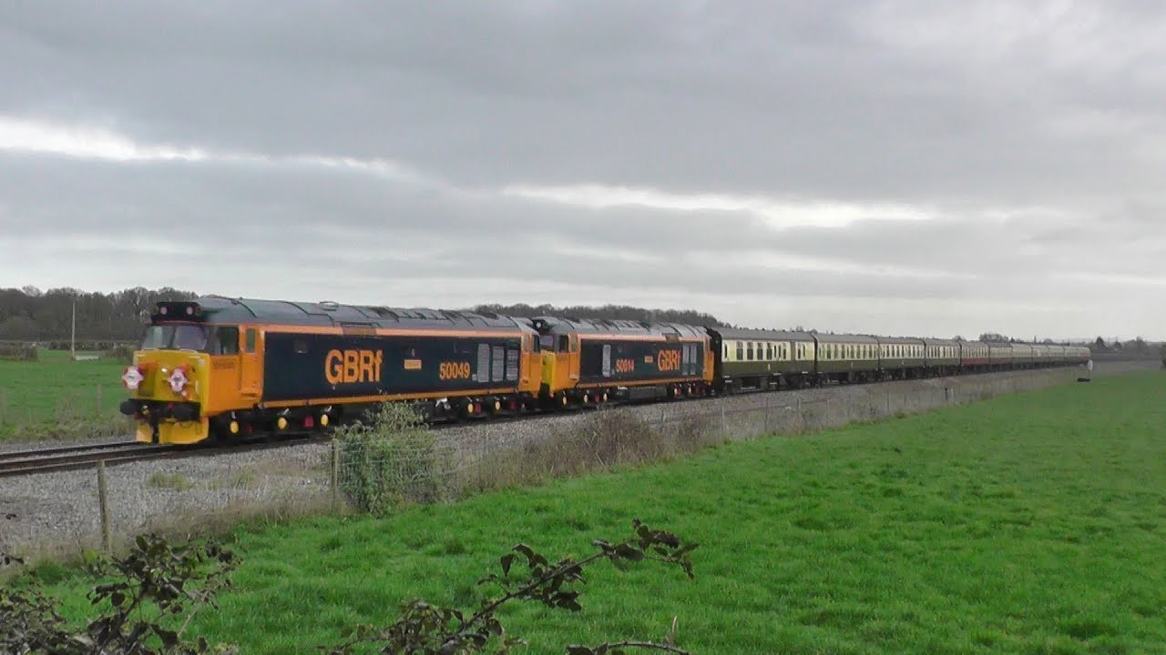 50049 + 50007 (50014),GBRf New Livery, The Class 50 Terminator ...
