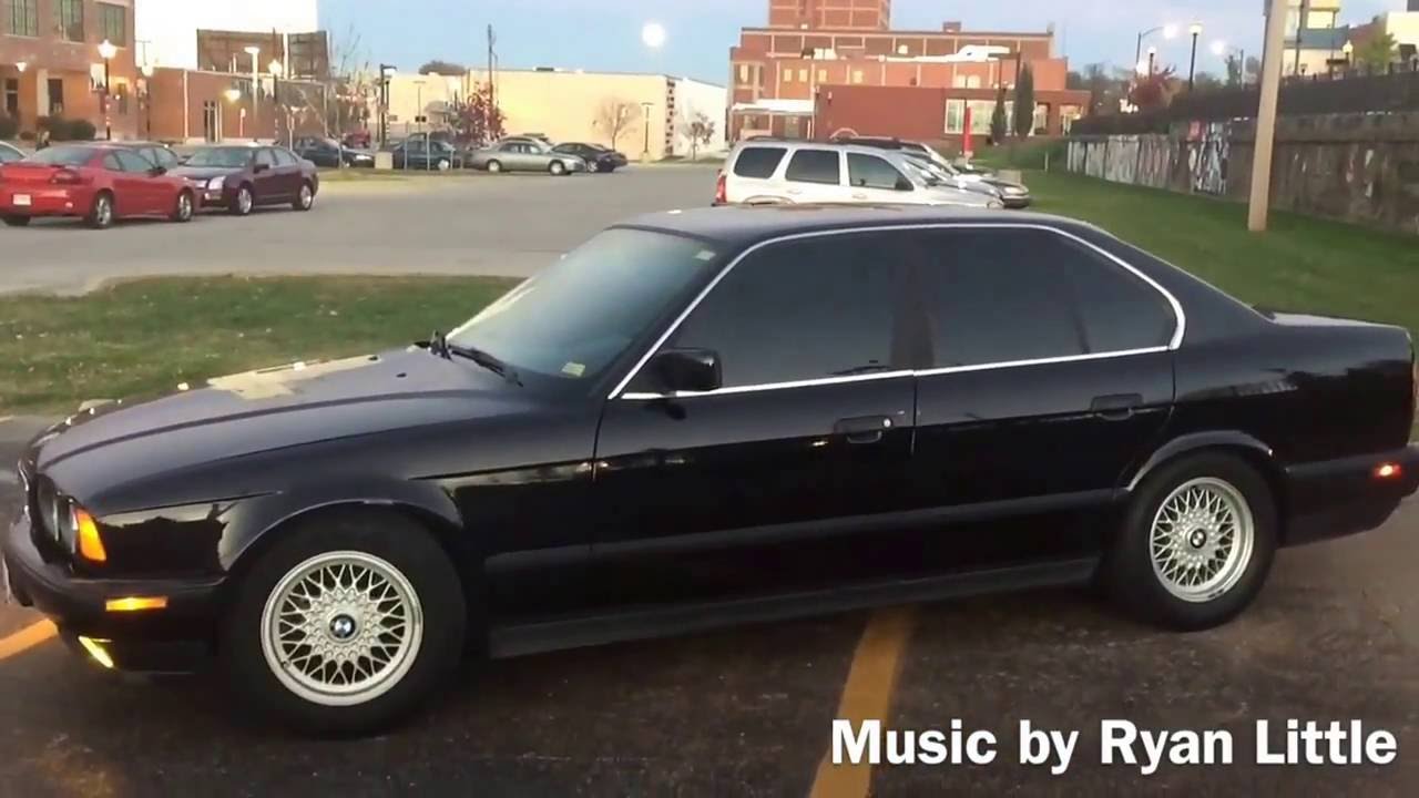 Project E34 BMW part 3 (Now Lowered). - YouTube