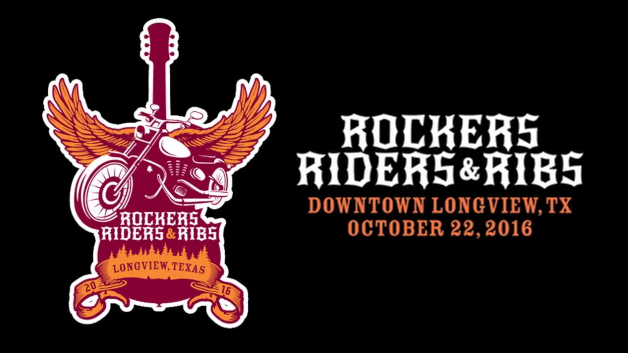 Rockers, Riders & Ribs in Longview, TX October 22, 2016. - YouTube
