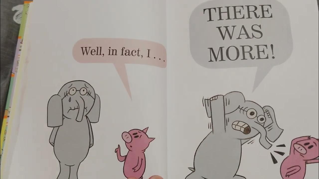 My Friend Is Sad - An ELEPHANT & PIGGIE Book By: Mo Willems - YouTube