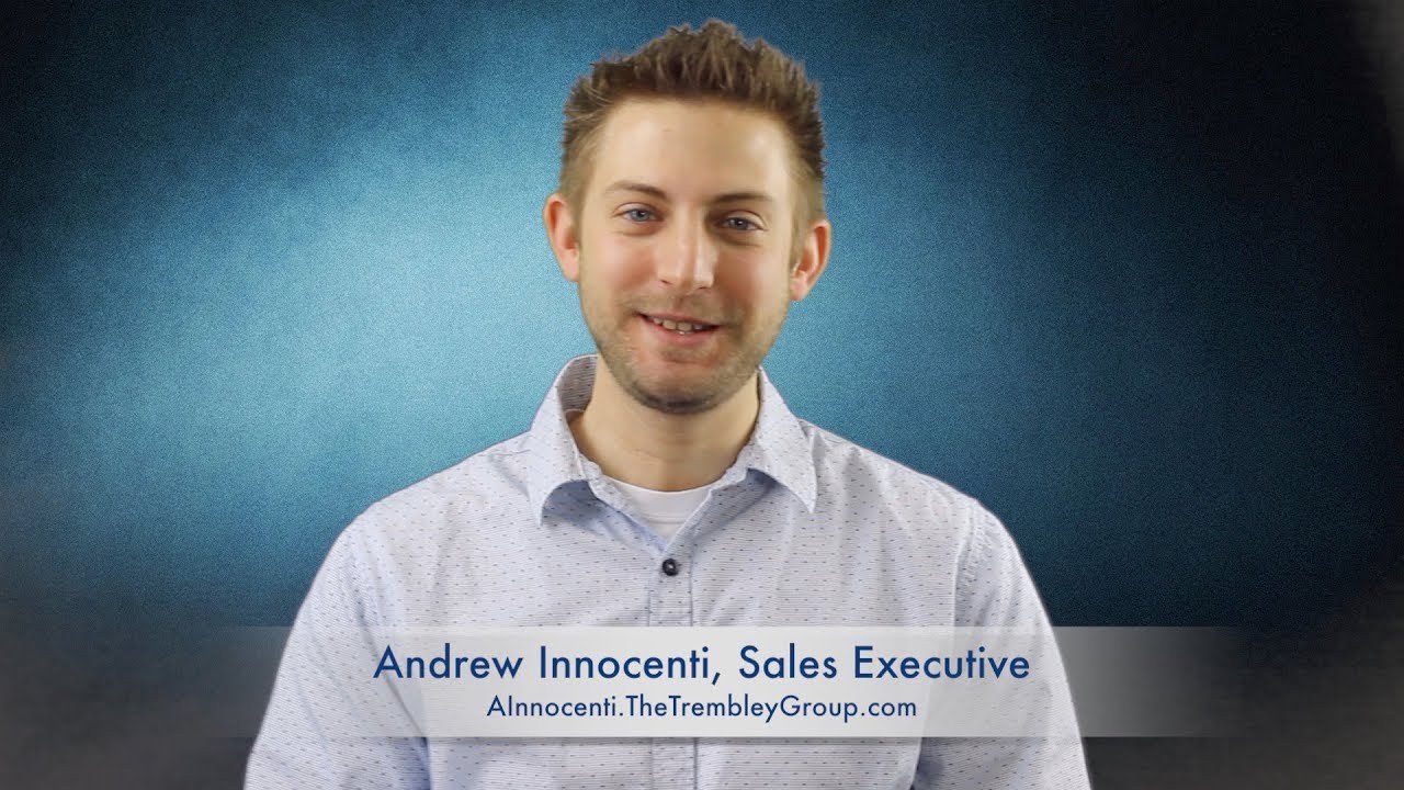 Welcome | Andrew Innocenti | Sales Executive - YouTube