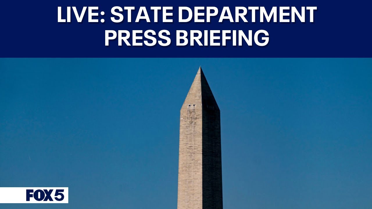 LIVE: State Department press briefing - YouTube