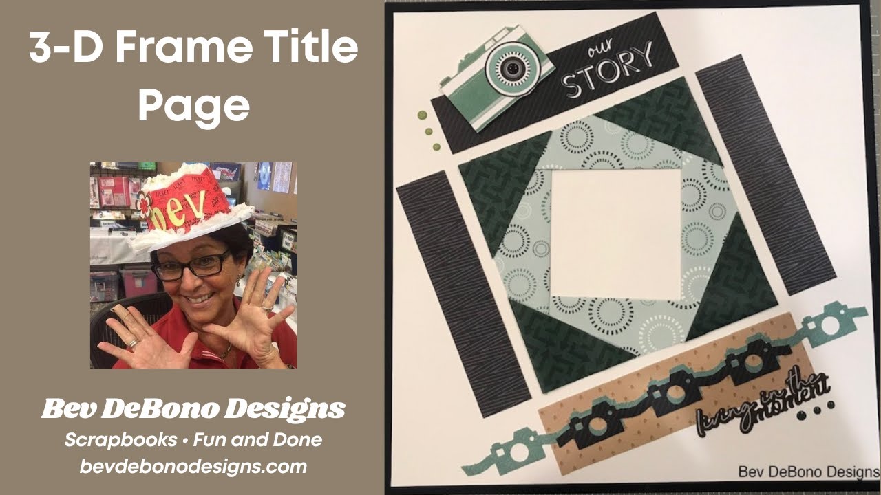 Technique Class: Make a 3-D frame Title Page - YouTube