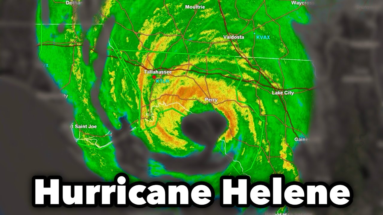 Hurricane Helene (2024) - Radar - YouTube
