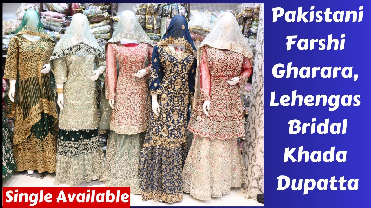 Bridal Special Wedding Collection | Gowns, Fish Cut & Farshi Lehenags ...