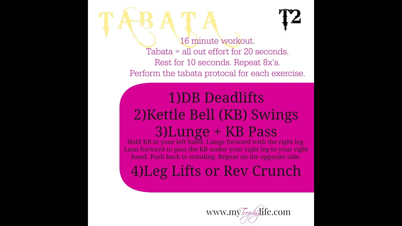 Total Body Tabata #2 - YouTube
