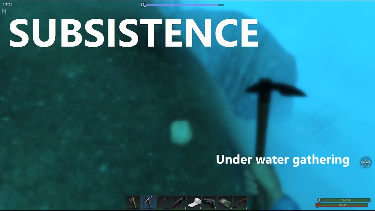 Subsistence S1E139 - Doing some under water gathering - YouTube