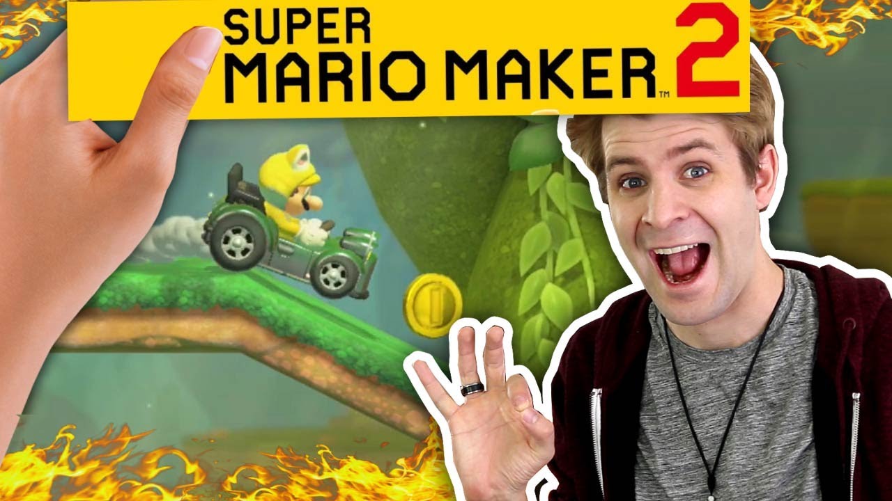 MARIO KART in Super Mario Maker 2! - YouTube