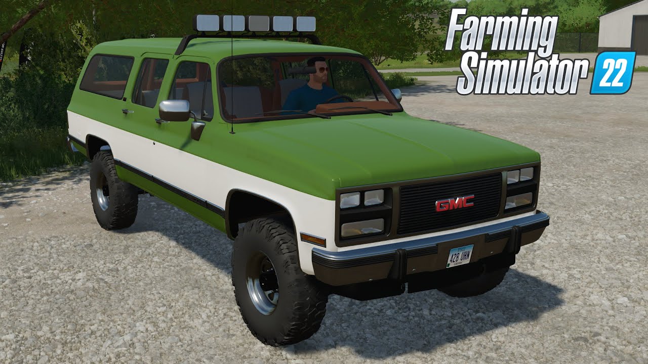 FS22 - 1989 GMC Suburban 5.7L V8 - Car mod for Farming Simulator 2022 ...
