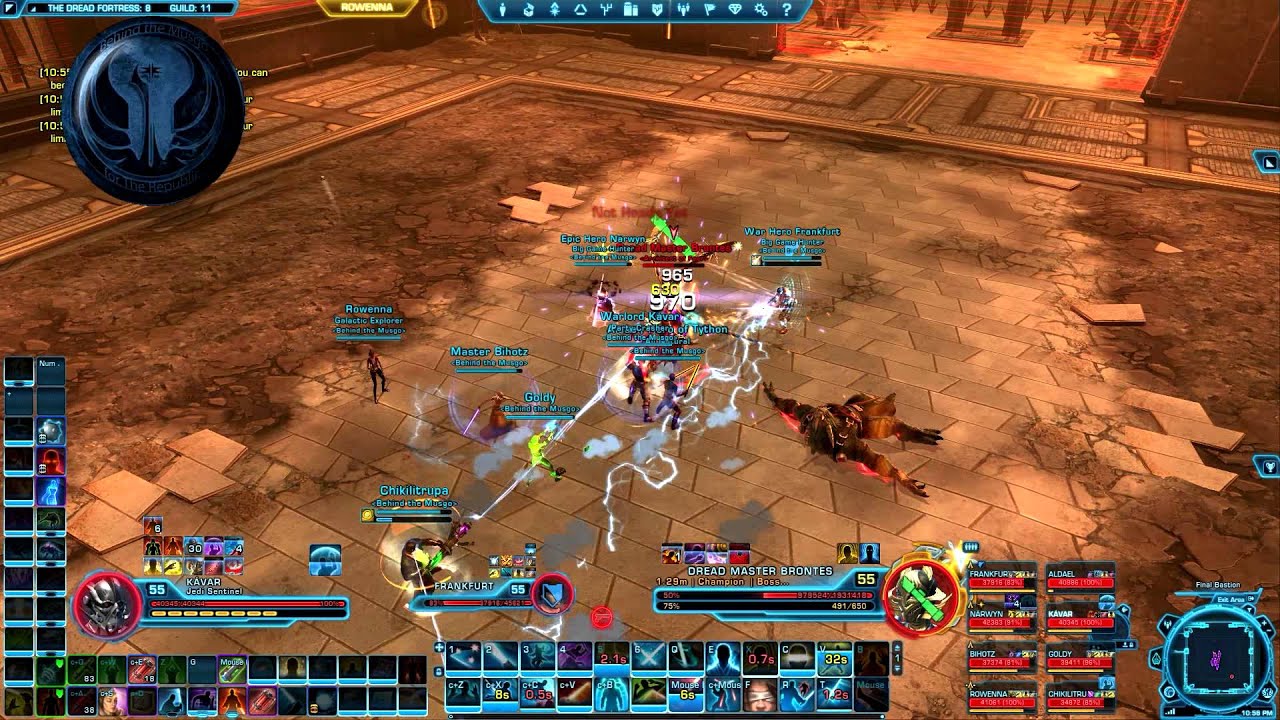 Behind the Musgo vs Brontes NiM (mDps POV) - YouTube