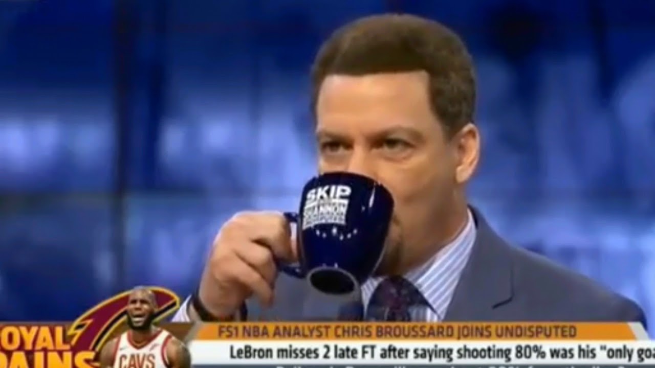 Skip Bayless walks off the set of Undisputed live. Very funny with ...