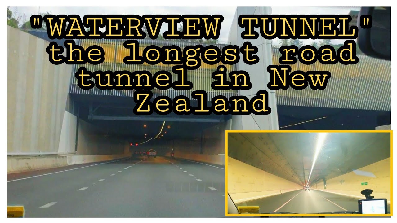 Waterview Tunnel 2.4 km long .The longest tunnel road in New Zealand ...